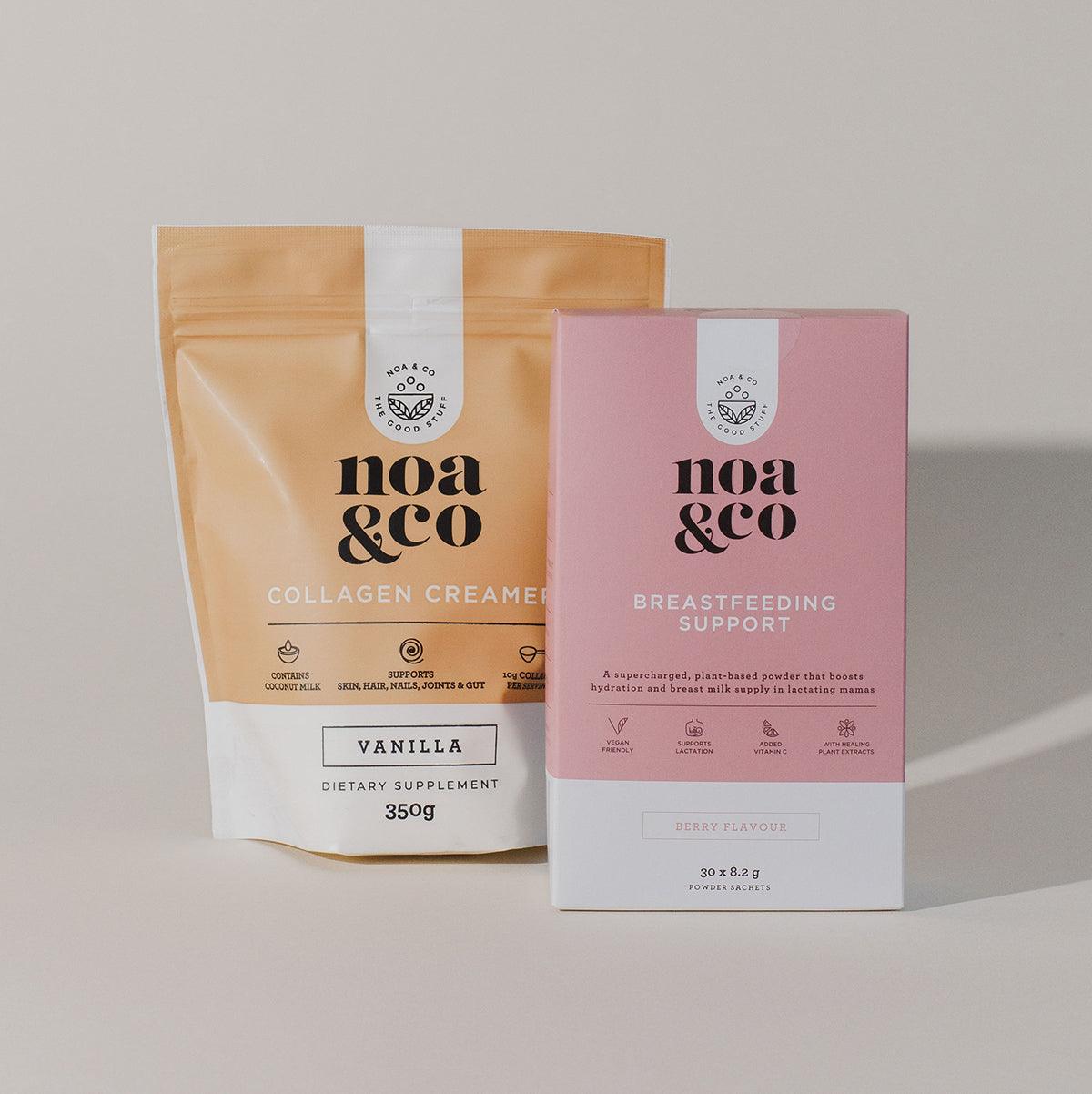 Mama Collagen Bundle - Collagen & Breastfeeding Support | Noa & Co